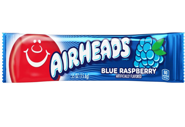 Airheads Blue Raspberry Chewy Candy Bars 16g – thechocolateboxholmfirth